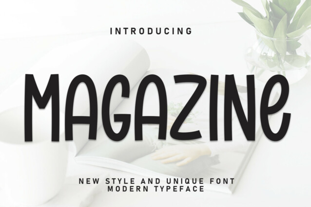 Magazine Display Font - Download Free Font