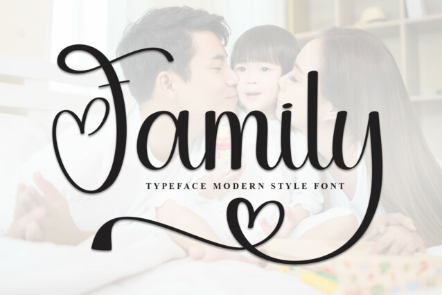 Family Calligraphy Font - Download Free Font