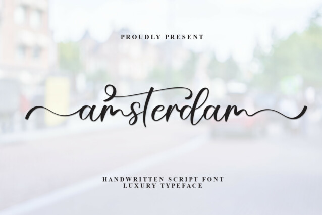 Amsterdam Calligraphy Font - Download Free Font