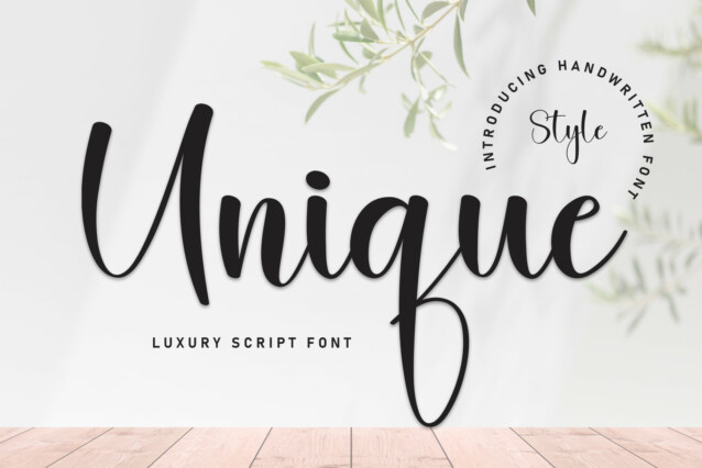Unique Handwritten Font - Download Free Font