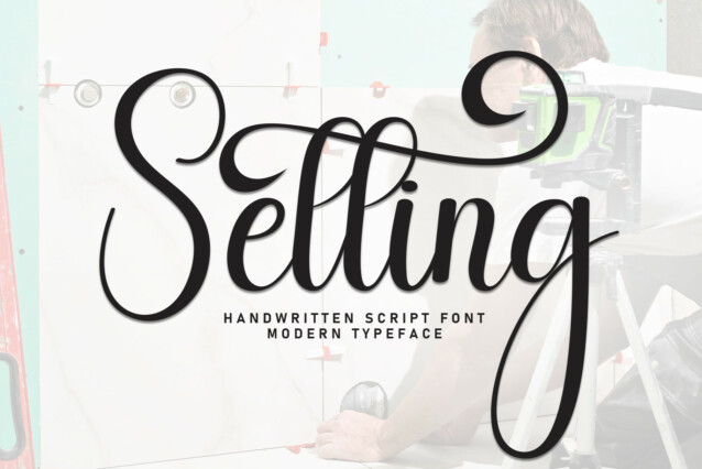 Setting Calligraphy Font - Download Free Font