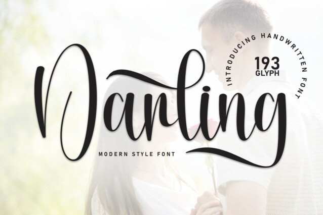 Darling Calligraphy Font - Download Free Font