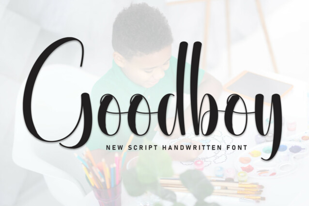 Goodboy Script Font - Befonts