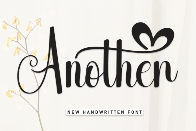Another Calligraphy Font - Download Free Font