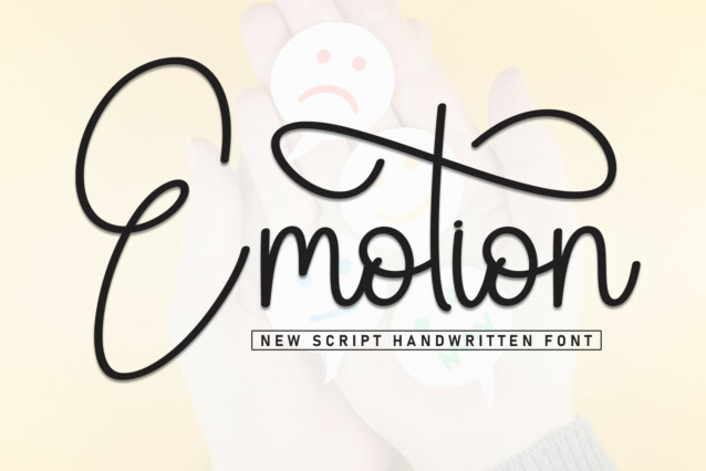 Emotion Script Font - Download Free Font