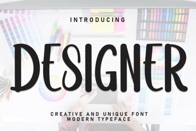 Designer Display Font - Download Free Font