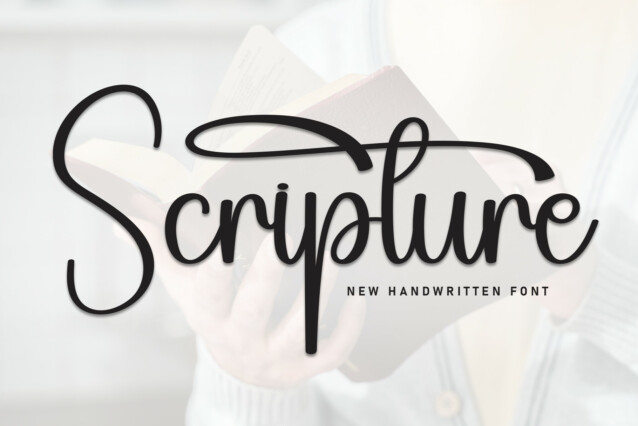 Scripture Script Font - Download Free Font