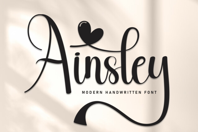 Ainsley Calligraphy Font - Download Free Font