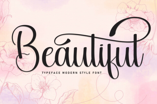 Beautiful Calligraphy Font - Download Free Font