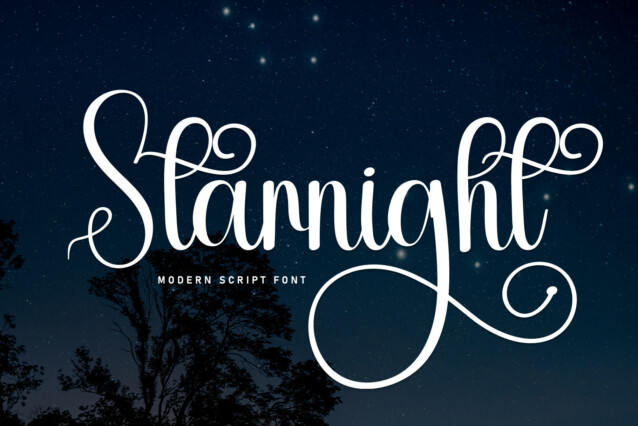 Starnight Calligraphy Font - Download Free Font