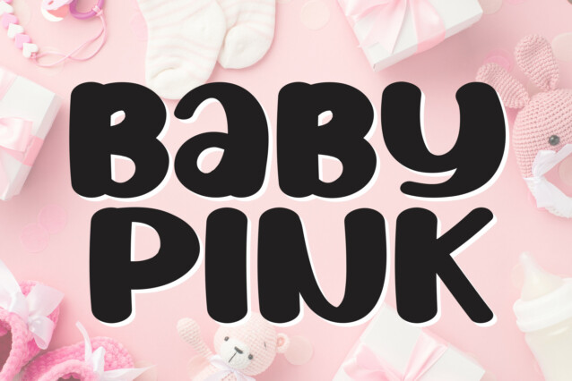 Baby Pink Display Font - Download Free Font