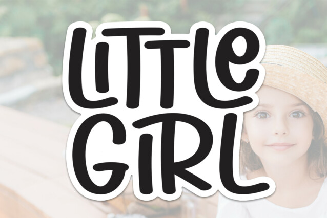 Little Girl Display Font - Befonts