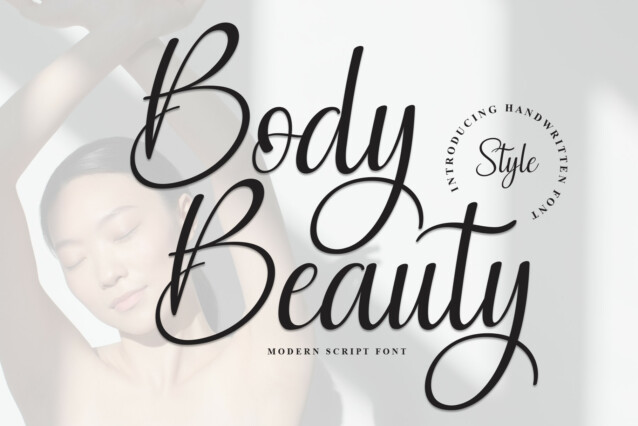 Body Beauty Calligraphy Font - Download Free Font