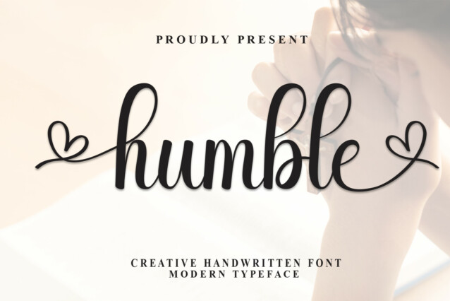 Humble Script Typeface - Download Free Font