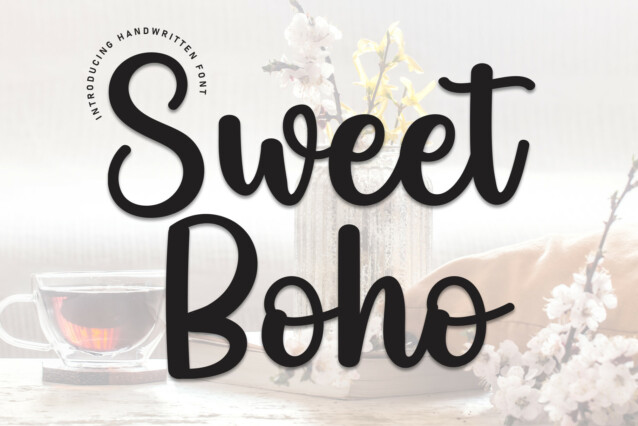 Sweet Boho Script Font - Download Free Font