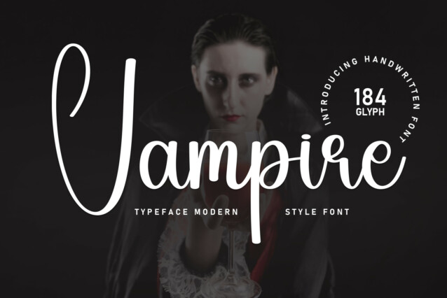 Vampire Script Font - Download Free Font
