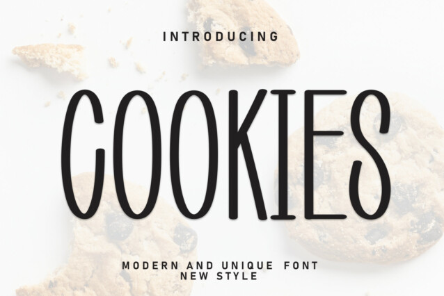 Cookies Display Font - Download Free Font