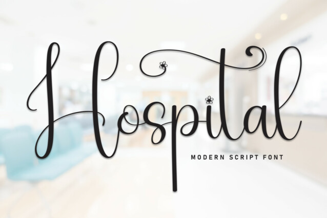 Hospital Calligraphy Font - Download Free Font