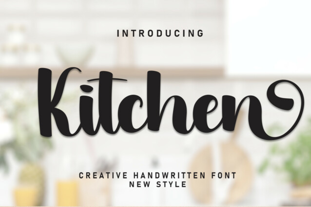 Kitchen Script Font - Download Free Font