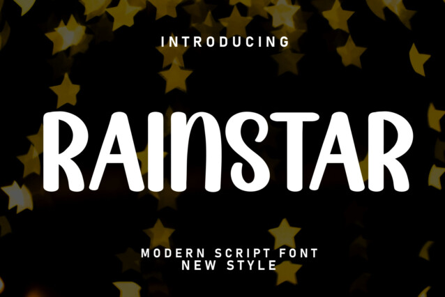 Rainstar Display Font - Download Free Font