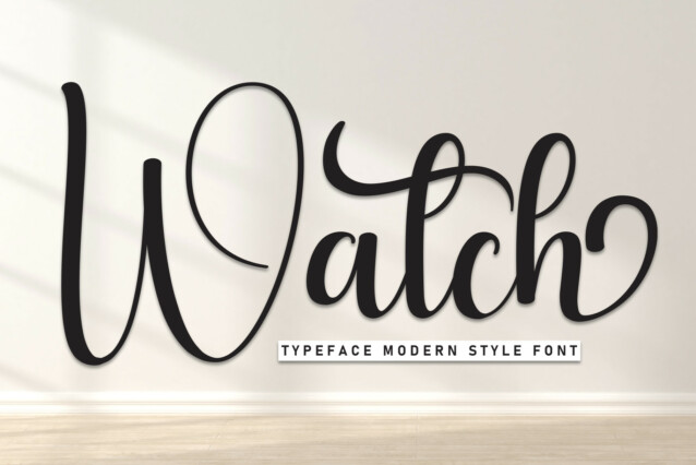 Watch Script Font - Download Free Font