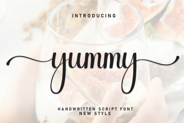 Yummy Calligraphy Font - Download Free Font