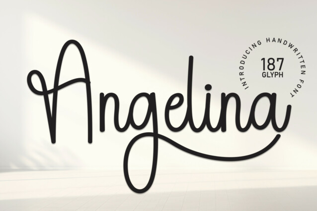Angelina Script Font - Download Free Font
