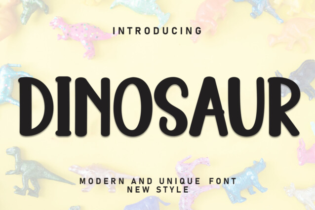 Dinosaur Display Font - Download Free Font