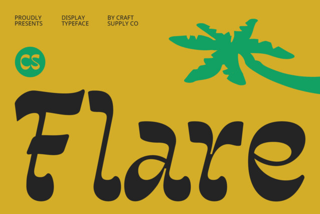 CS Flare Font - Befonts