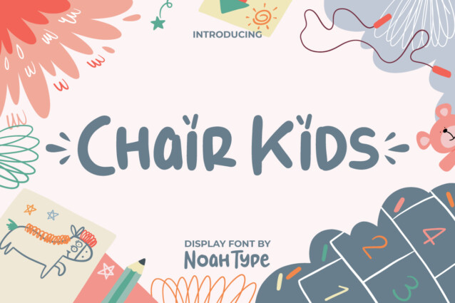 Chair Kids Display Font - Download Free Font
