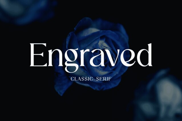 Engraved Font - Download Free Font