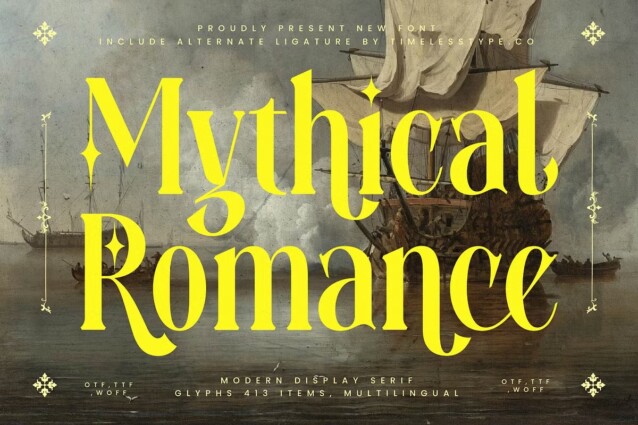 Mythical Romance Font - Download Free Font