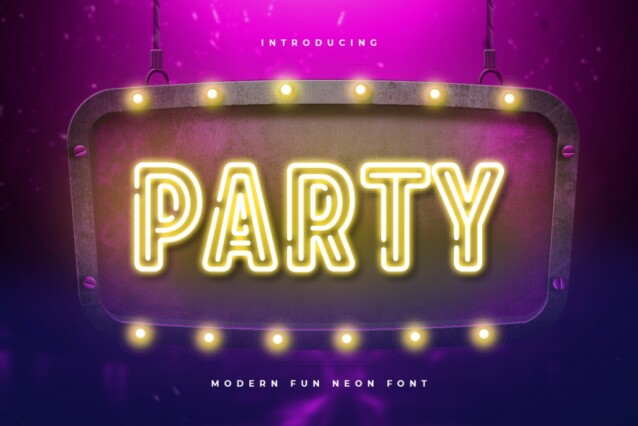 Party Font - Befonts