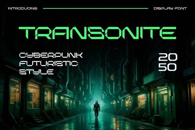 Transonite Font - Download Free Font