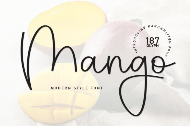 Mango Script Font - Download Free Font