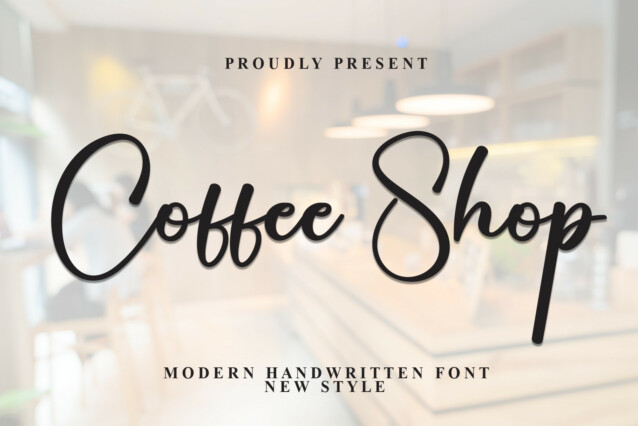 Coffee Shop Script Font - Download Free Font Coffee Shop Script Font - Download Free Font