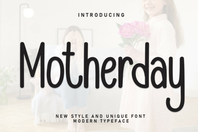 Motherday Display Font - Download Free Font