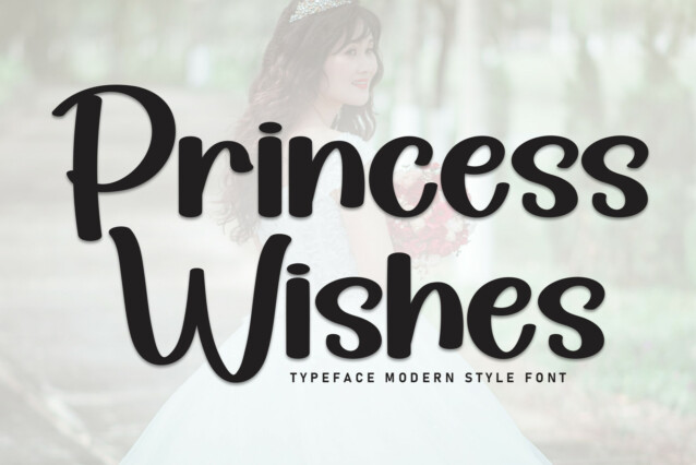 Princess Wishes Display Font - Download Free Font