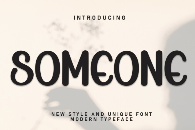 Someone Display Font - Download Free Font