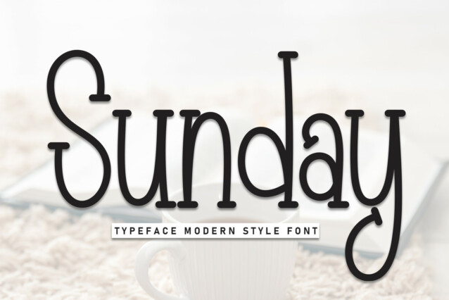 Sunday Display Font - Download Free Font