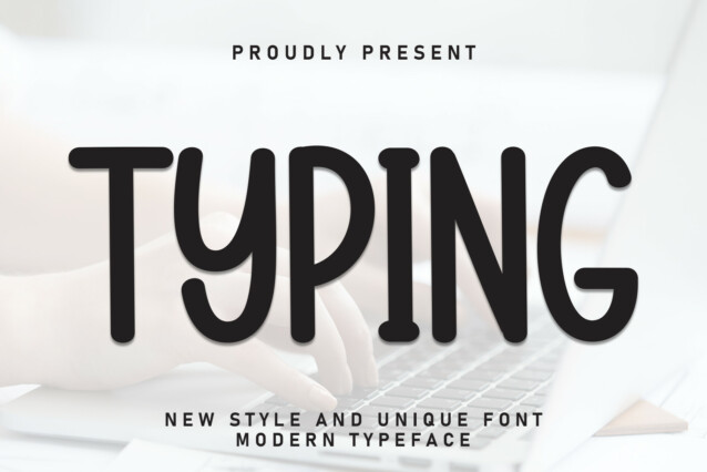 Typing Display Font - Download Free Font