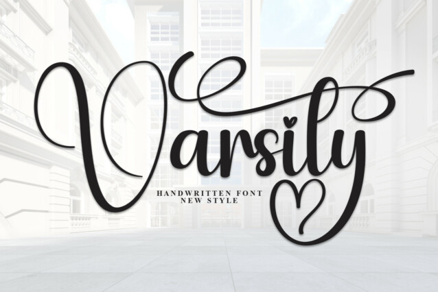 Varsity Calligraphy Font - Download Free Font