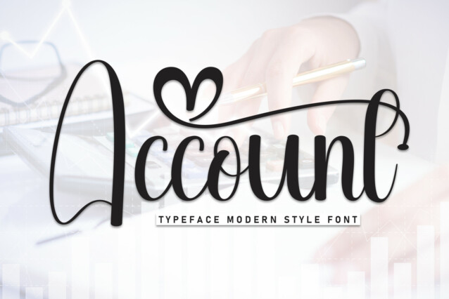Account Script Font - Download Free Font