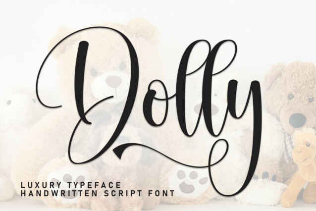 Dolly Script Font - Befonts