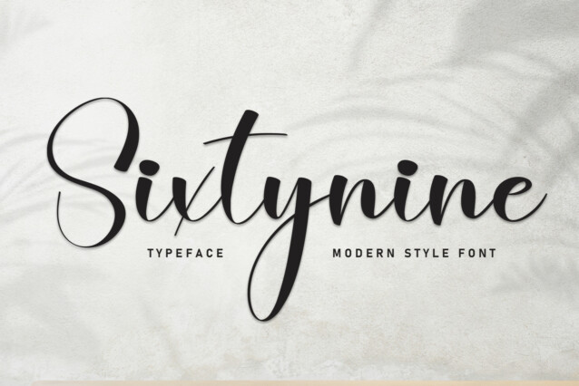 Sixtynine Script Font - Download Free Font