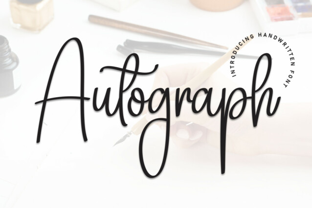 Autograph Script Font - Download Free Font