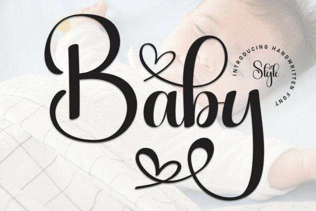 Baby Calligraphy Font - Befonts