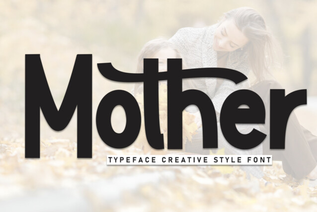 Mother Display Font - Befonts