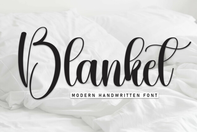 Blanket Calligraphy Font - Befonts