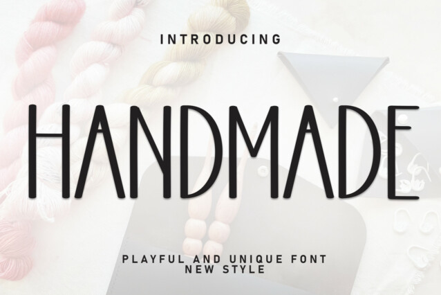 Handmade Display Typeface - Download Free Font